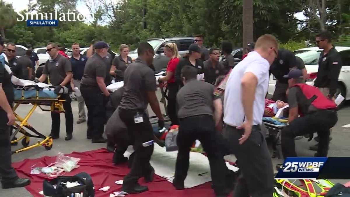 Local medical institute holds mass shooting training