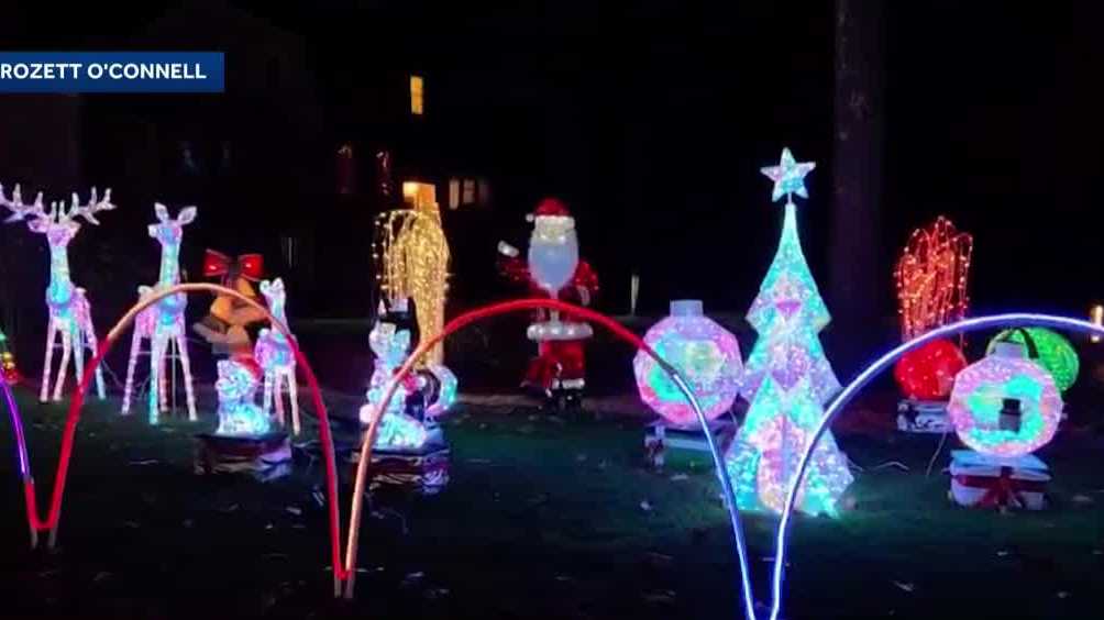 Holiday lights shine bright across New Hampshire