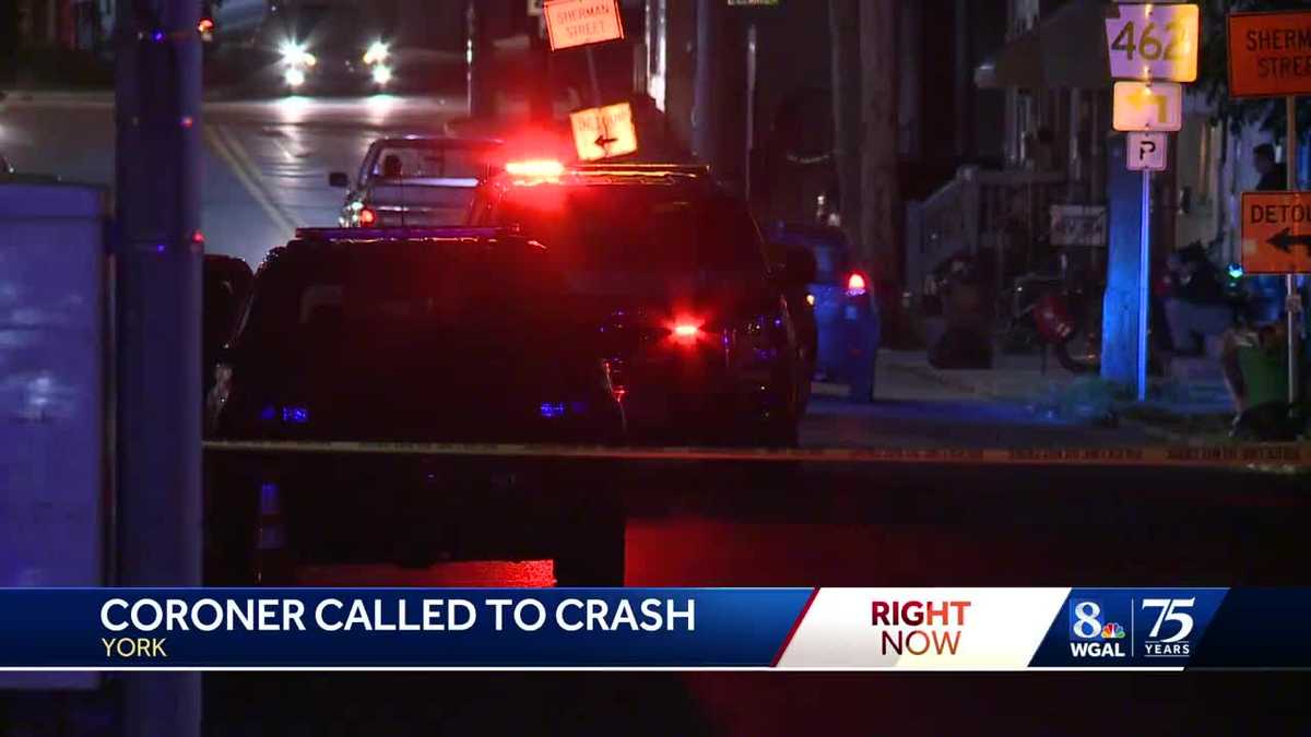 Coroner responds to crash that injured 8 people in York County, Pa.
