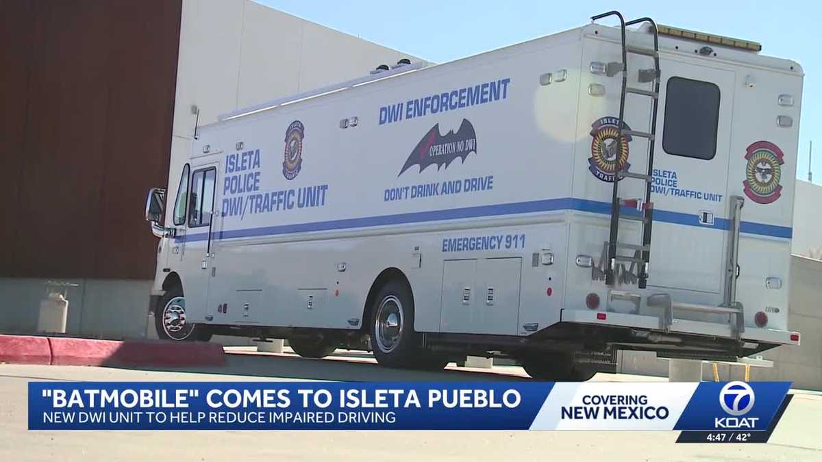 Isleta Police unveil new 'BatMobile'