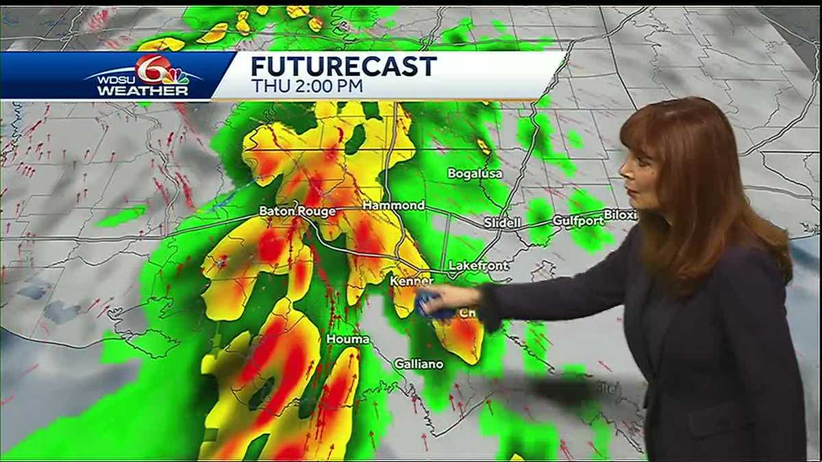 Locally heavy rain possible