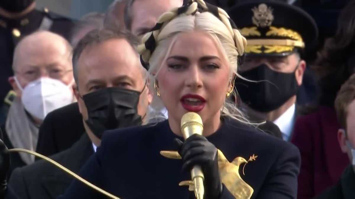 Inauguration 2021: Lady Gaga sings the national anthem