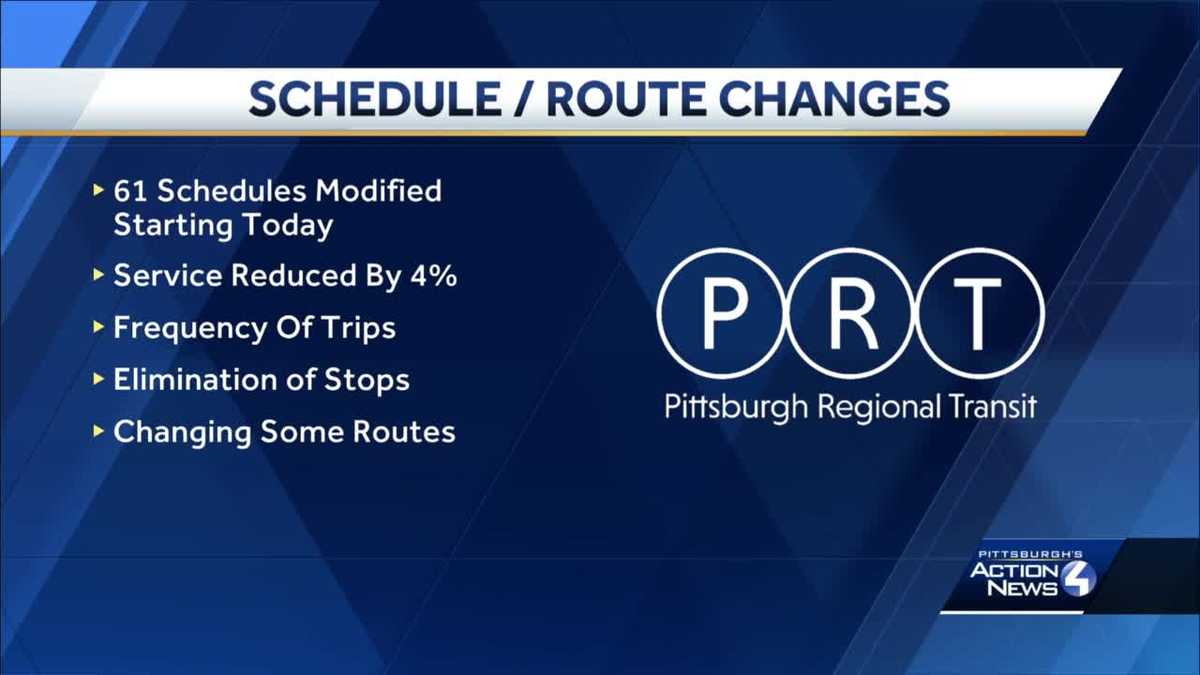Changes coming to PRT bus routes
