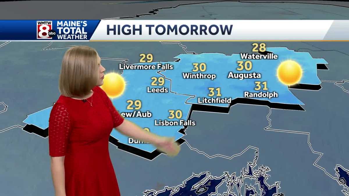 Cold, quiet weather at the start of the week