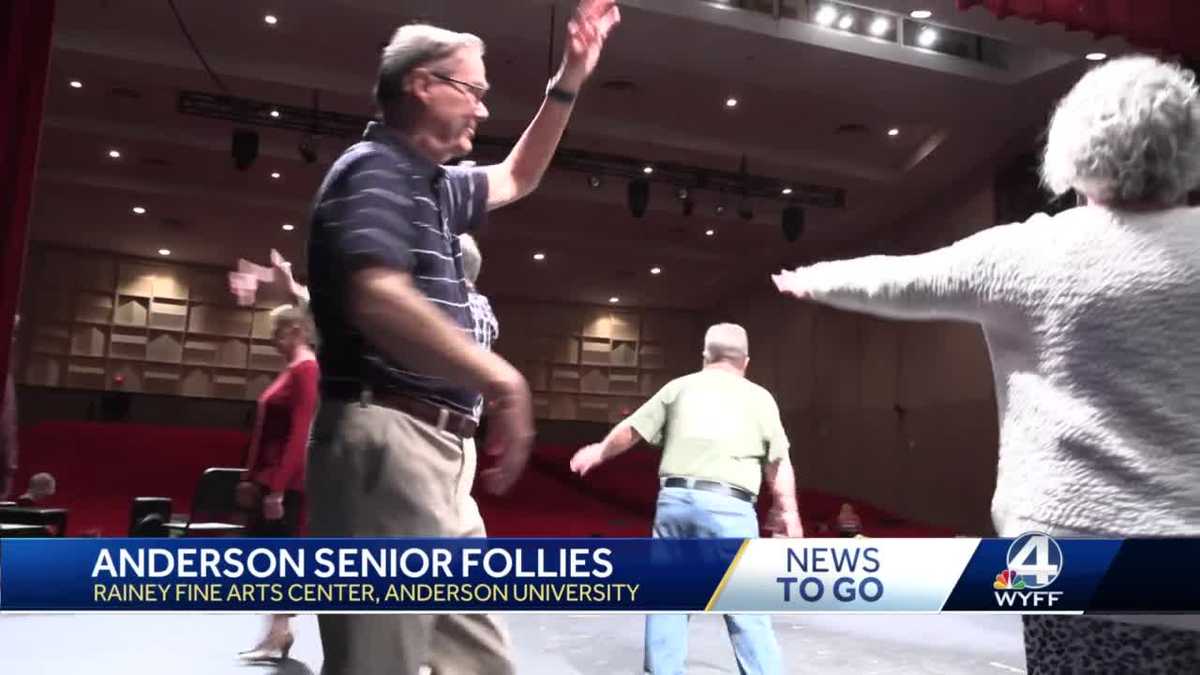 Anderson Senior Follies rehearsal