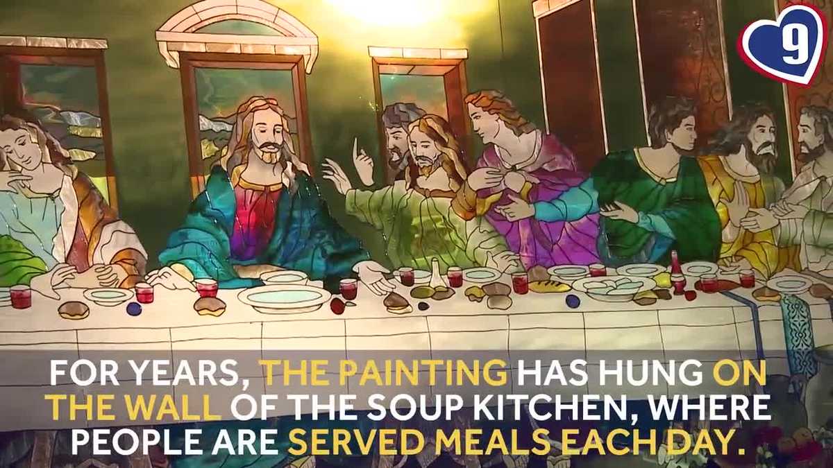 9 Loves: Glass replica of 'The Last Supper' survives soup kitchen fire
