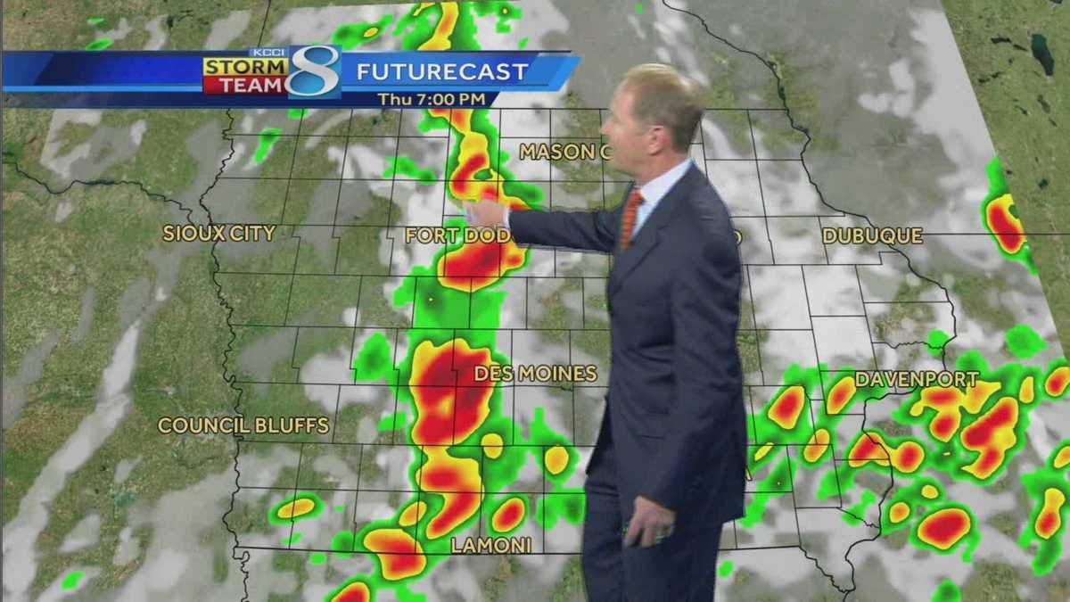KCCI video weather forecast