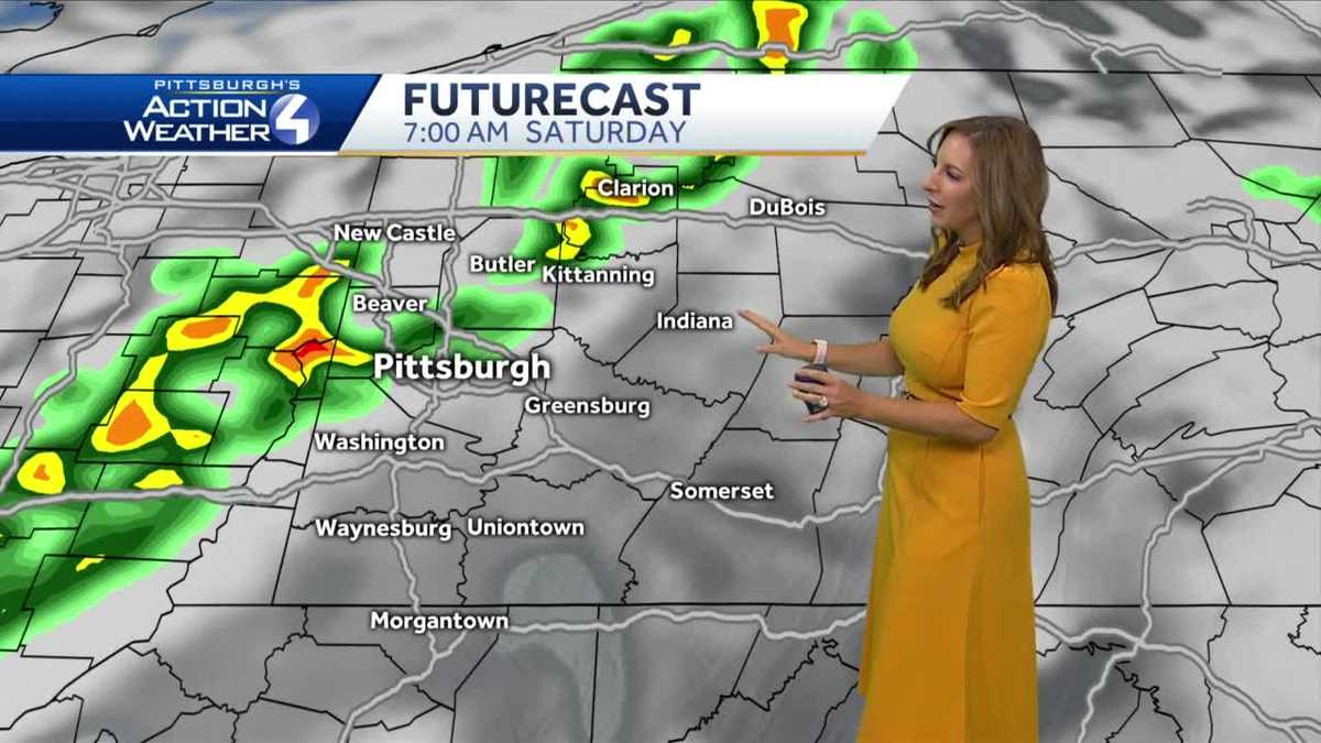 Staying dry through Friday