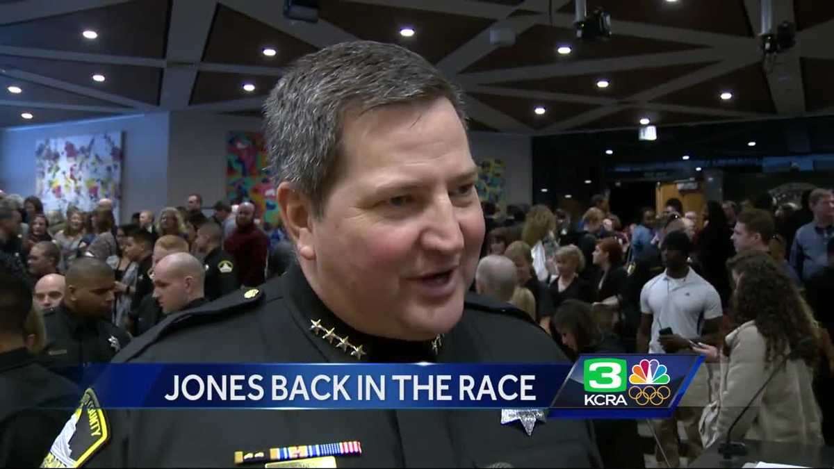 Sheriff Jones to seek 3rd term after chief deputy drops out of race