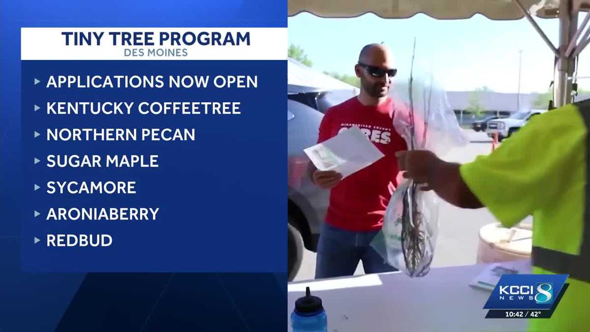 Tiny Trees Giveaway Program Returns To Des Moines This Spring