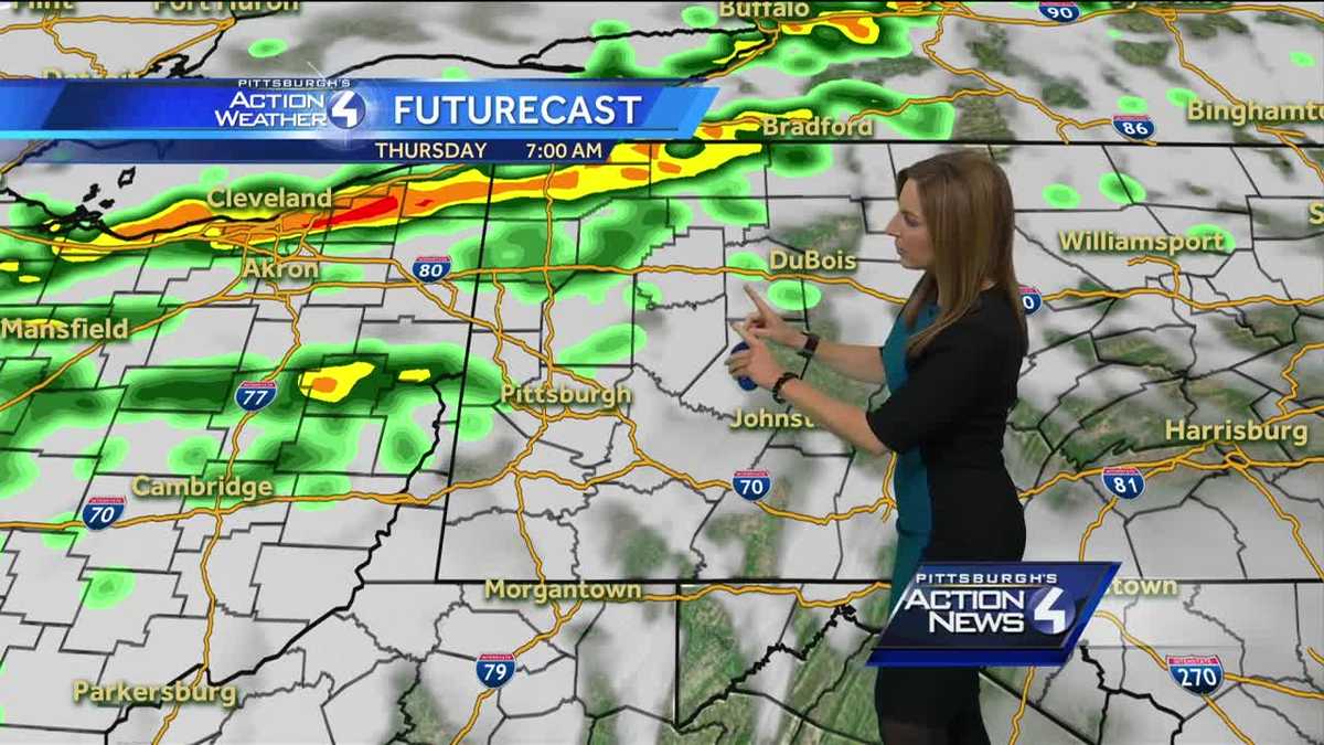 Ashley Dougherty's midday forecast