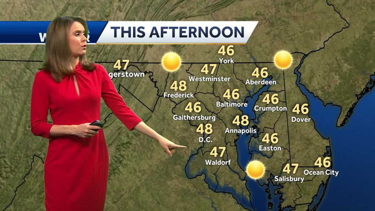 Chilly, dry Wednesday morning