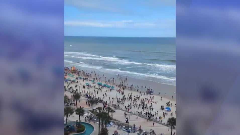 Unsanctioned spring break gathering draws big crowds in Daytona Beach