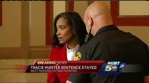 Former juvenile judge Tracie Hunter stays out of jail for now