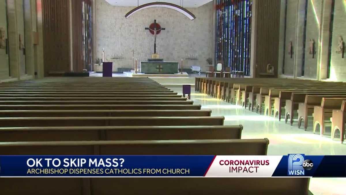 Archbishop gives Catholics pass to skip Mass