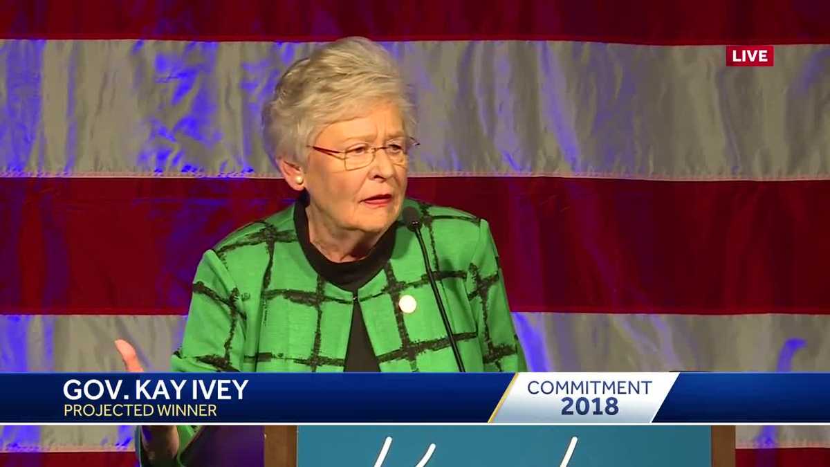 Kay Ivey after election win: "The odds were against me"