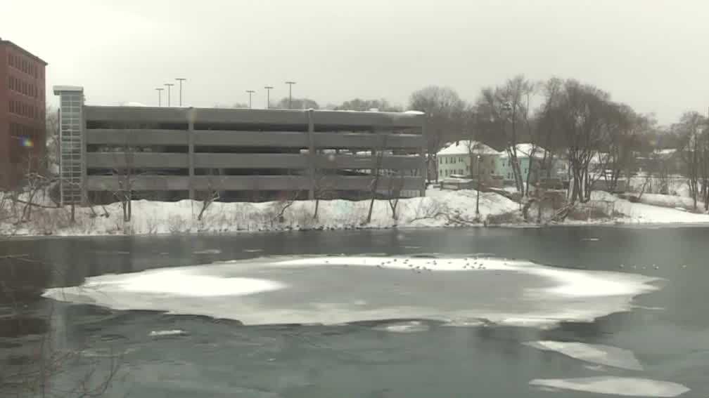 A winter fixture has returned — the ice disk is back!