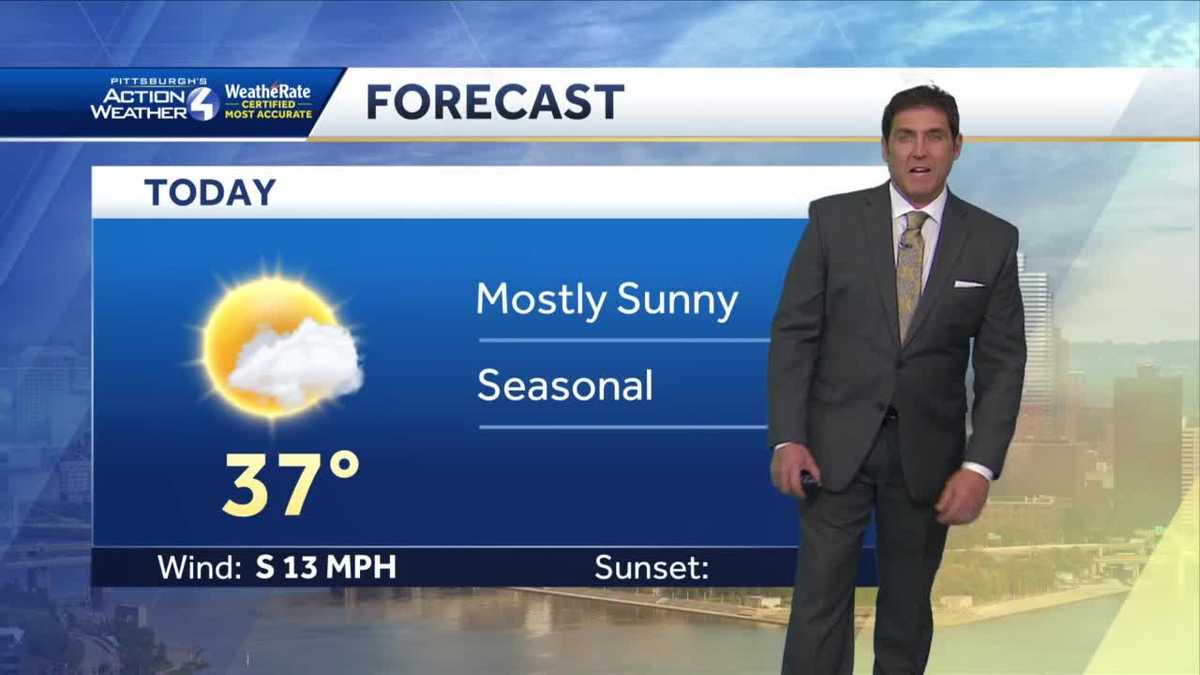 Pittsburgh weather: Warm up on the way