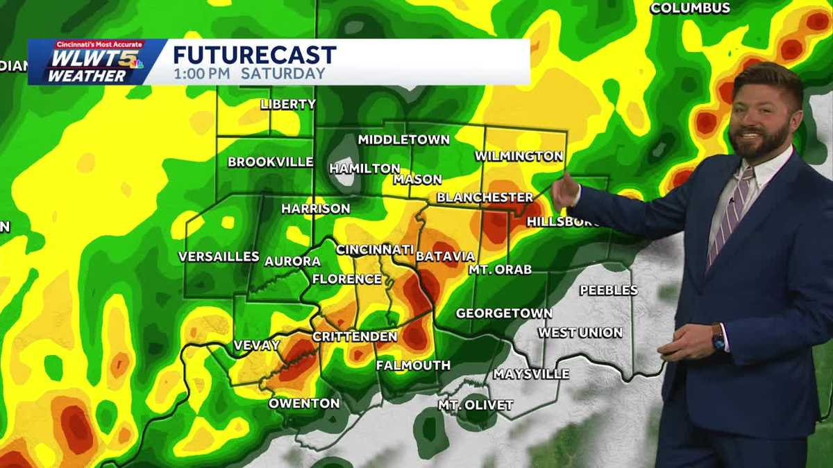 Hour By Hour Tracking Storms Moving Through Greater Cincinnati