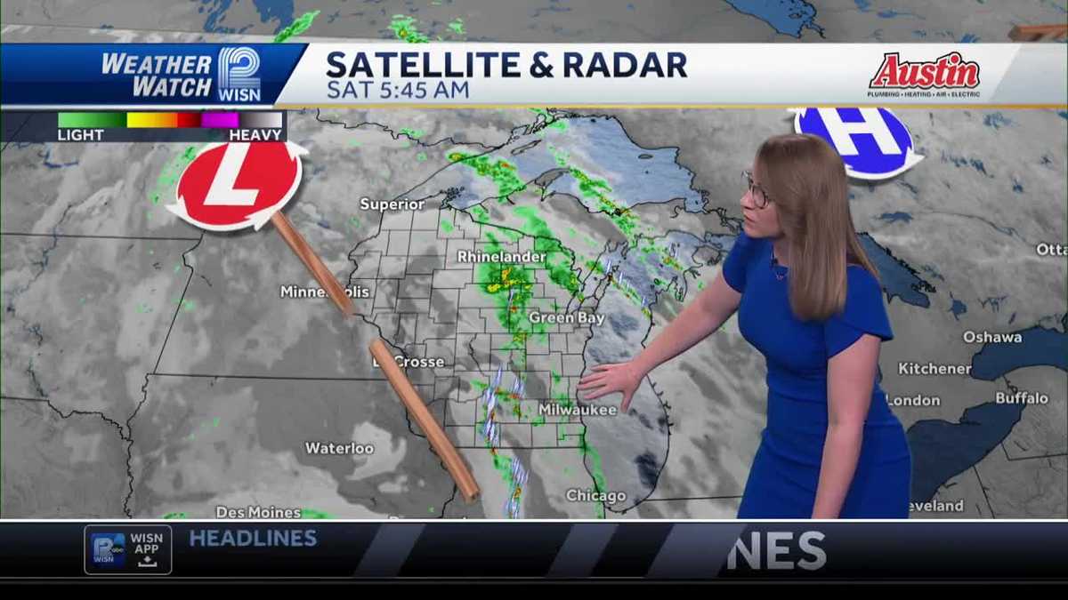 SE Wisconsin Weather: Rounds of weekend rain