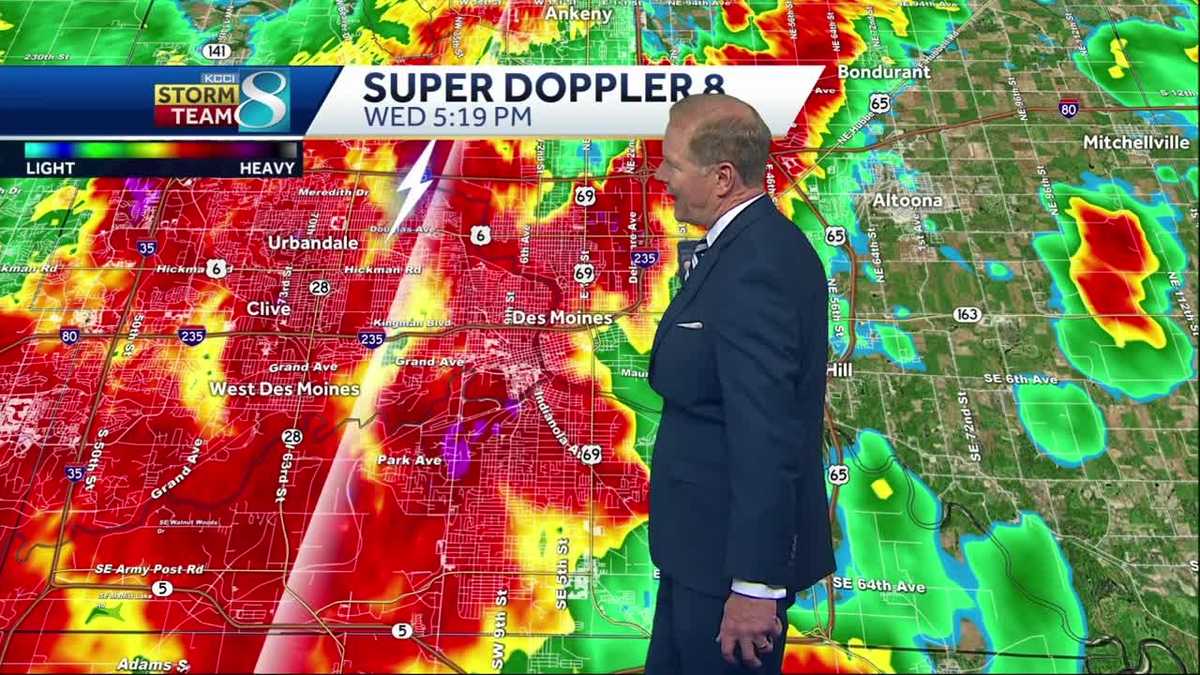 Heavy rain brings flash flood warnings to parts of central Iowa
