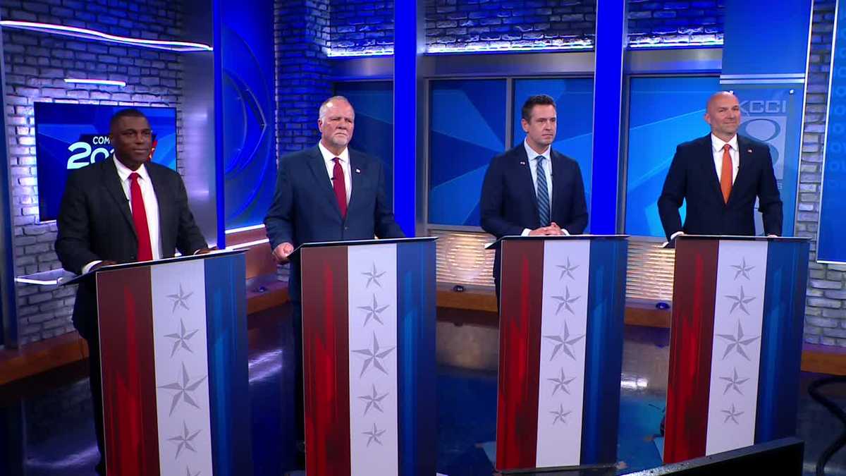 Iowa politics: KCCI hosts Republican gubernatorial debate Tuesday, May 19