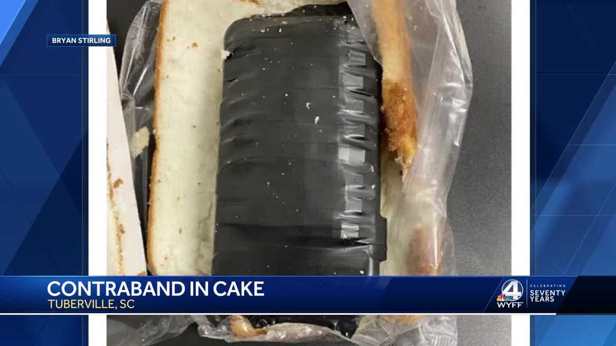 South Carolina: Contraband smuggled in cake