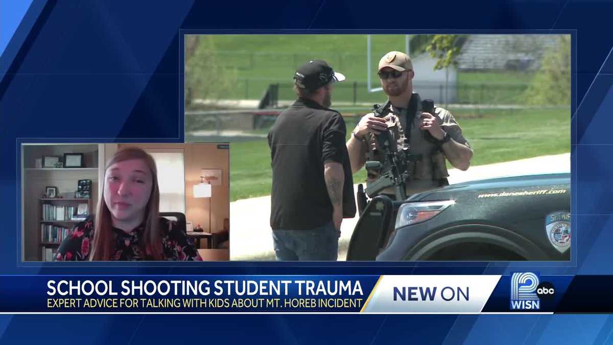 Talking about school shootings with kids