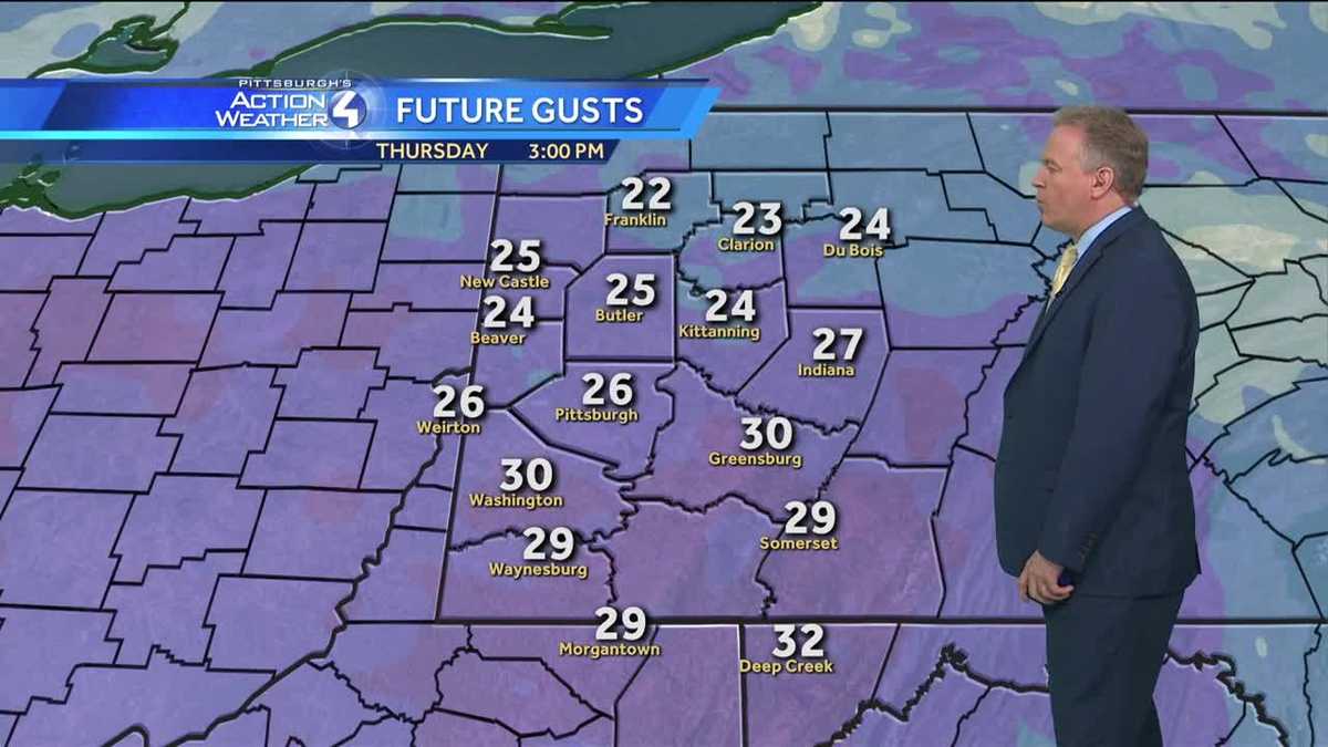Pittsburgh's Action Weather forecast: Big warmup coming Thursday