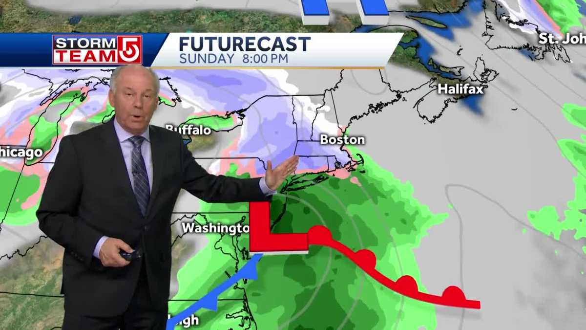 Video: Harvey closely watching weekend storm bringing snow threat