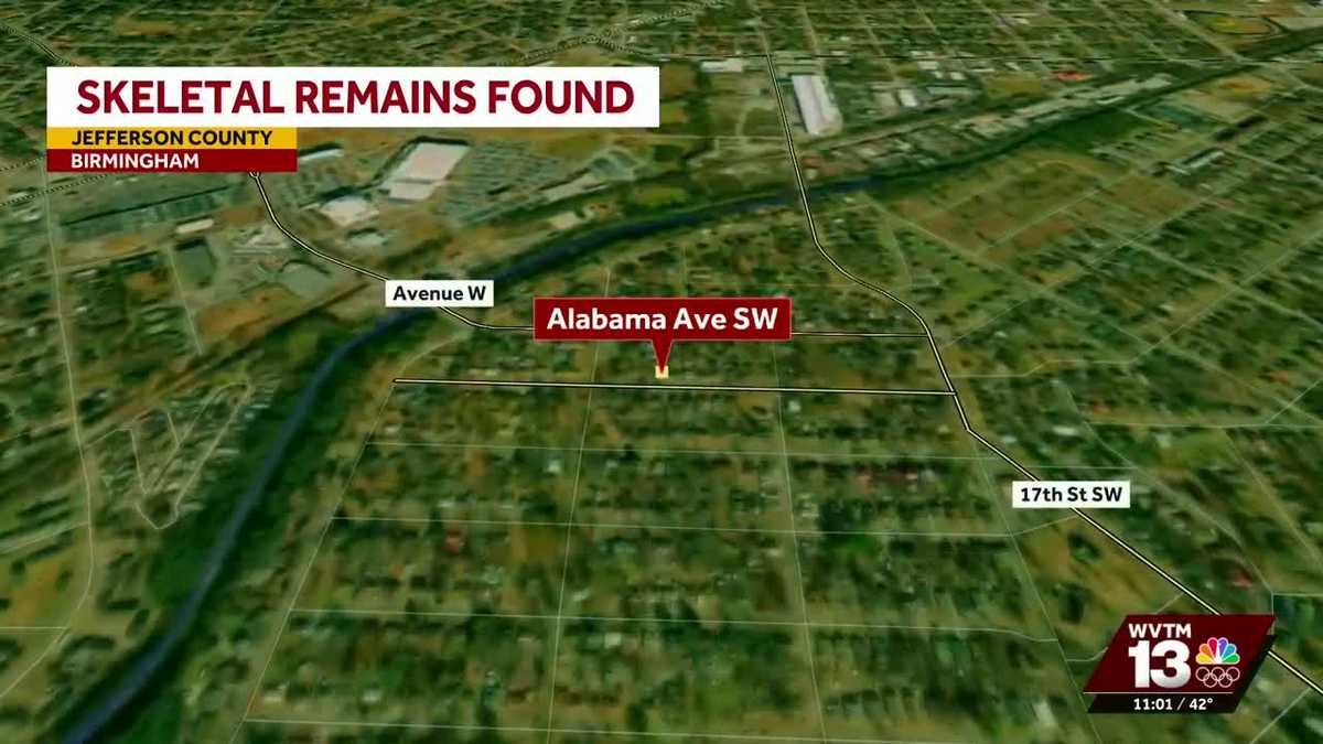 Human remains found in abandoned Alabama house during property assessment