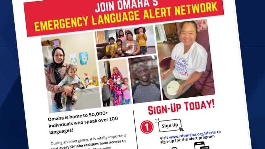 Omaha alert system to translate emergencies in different languages