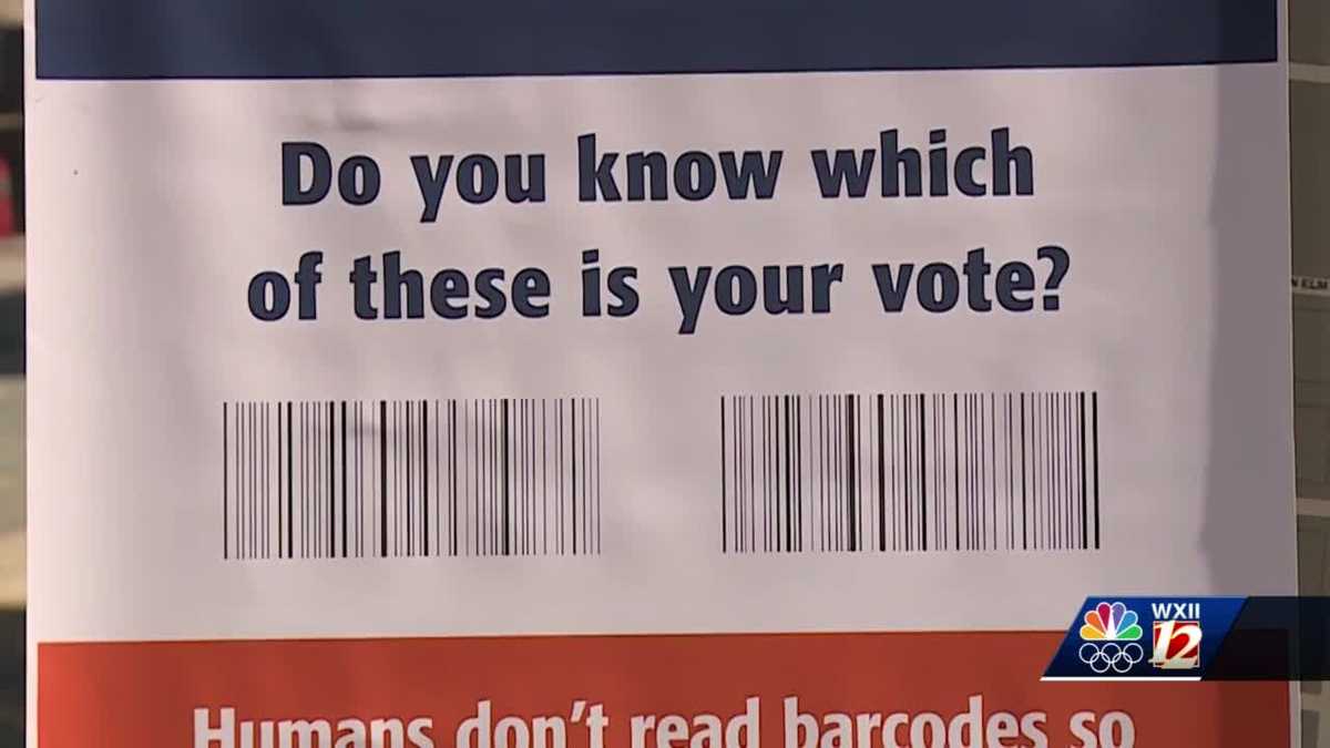 Concerns about security of North Carolina's new voting machines.