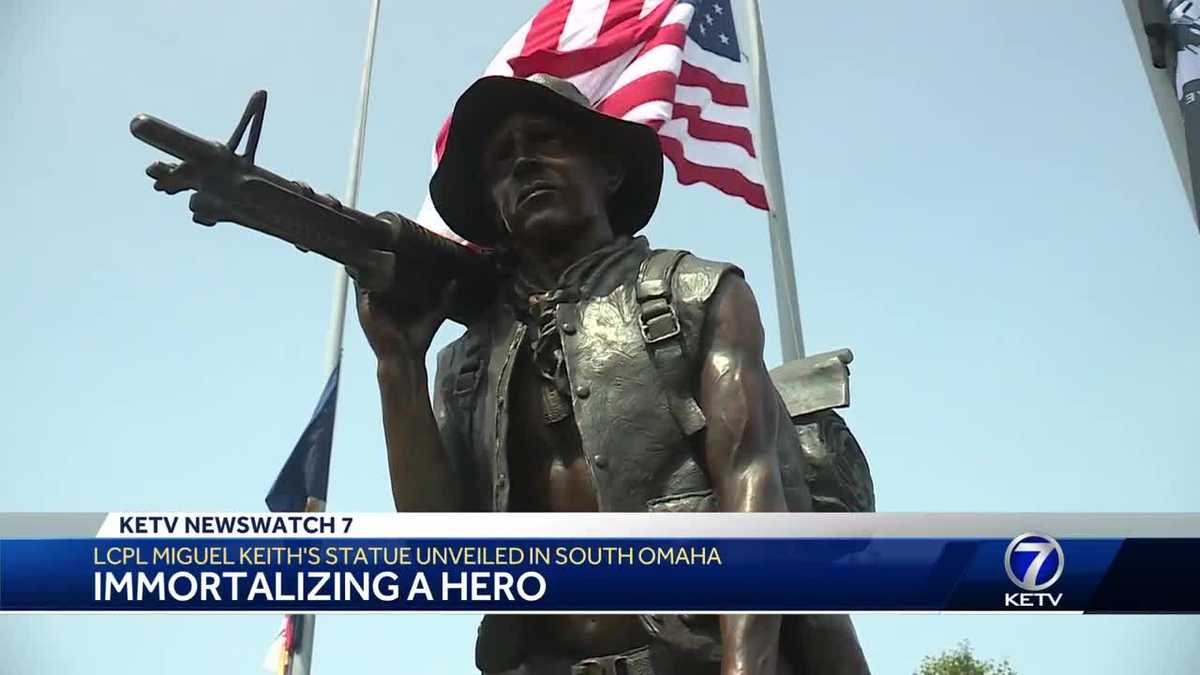 Immortalizing a hero: USMC LCpl Miguel Keith's statue unveiled in South ...