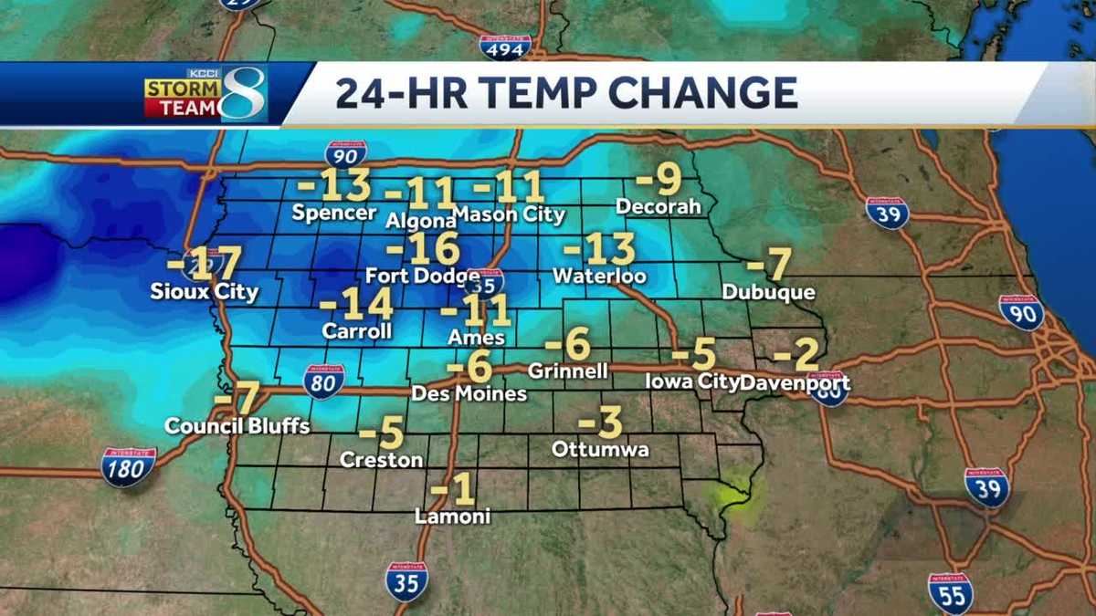 Cool, comfortable conditions before storm chances return