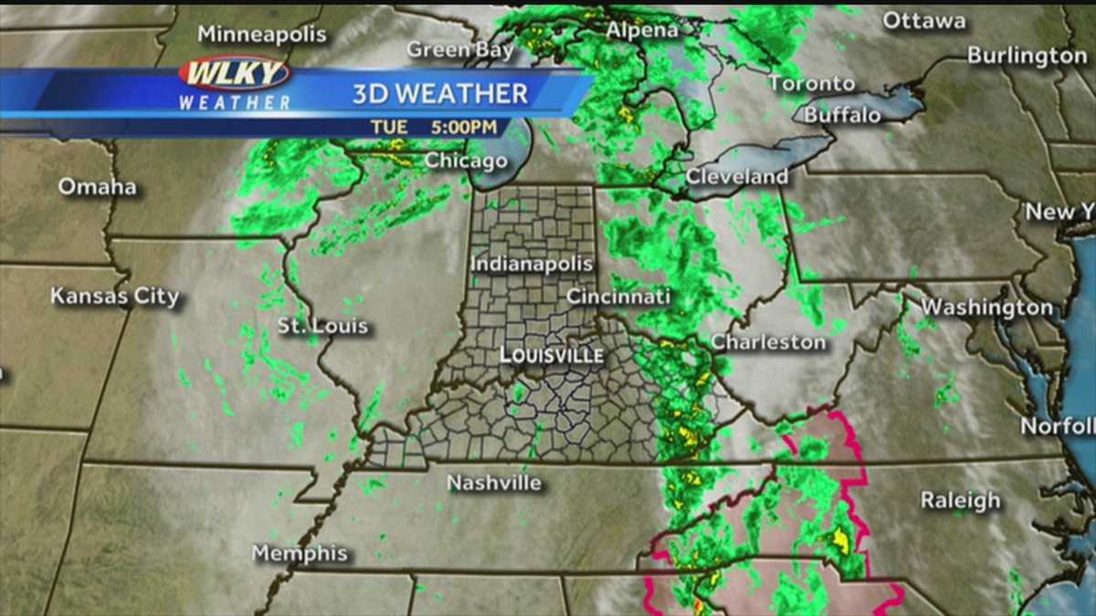 WLKY Tuesday weather Oct. 14