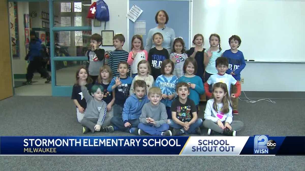 2/10 School shout out: Stormonth Elementary School
