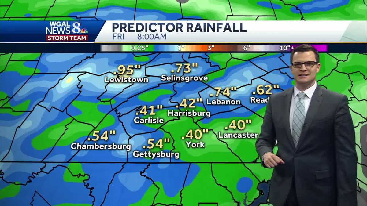 Another soaking rainfall arrives tonight