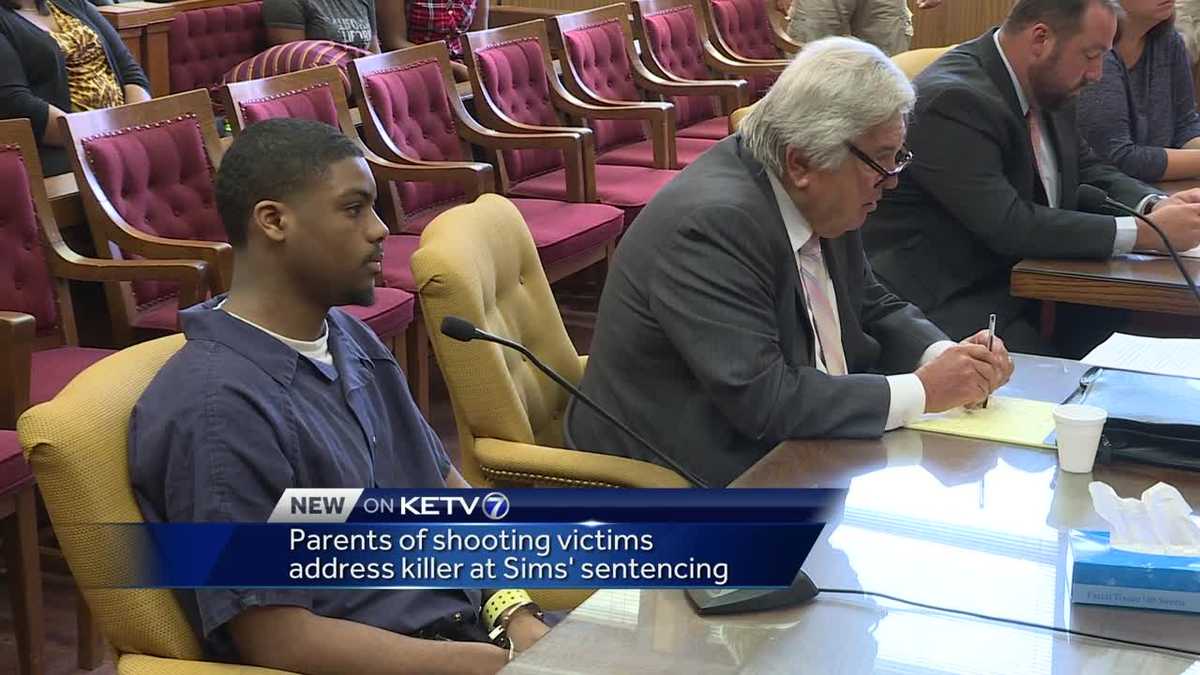 Parents of shooting victims address killer at Sims' sentencing