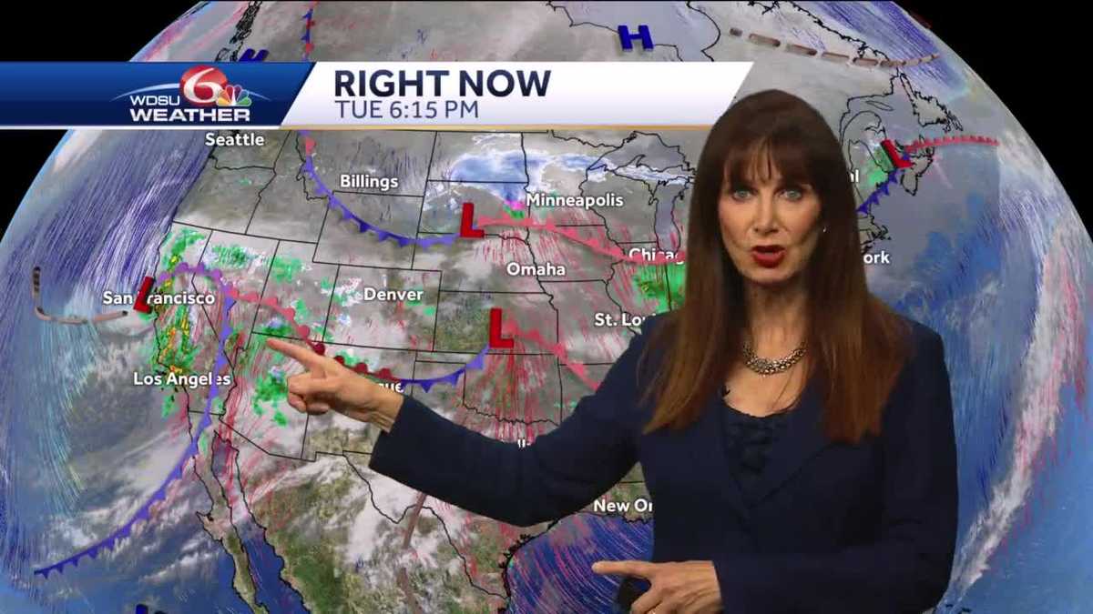 Slight risk severe storms Friday night