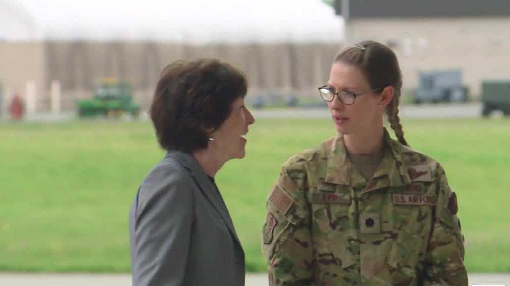 Sen. Collins hosts Secretary of the Air Force in Bangor
