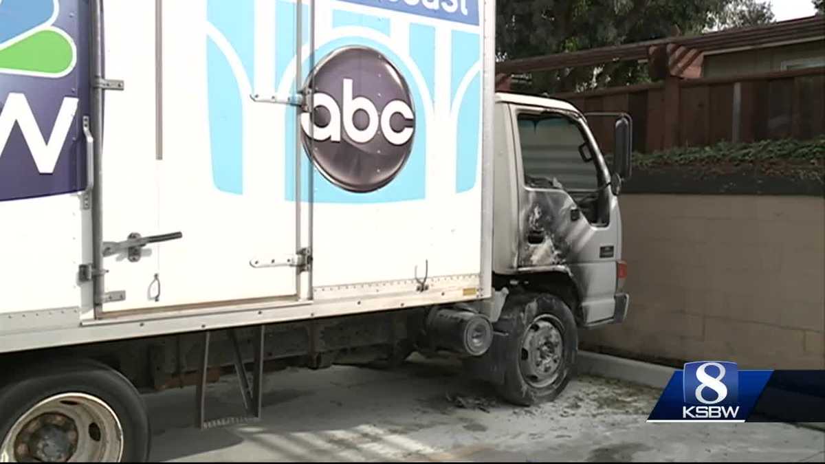 Arsonist sets fire to KSBW vehicle