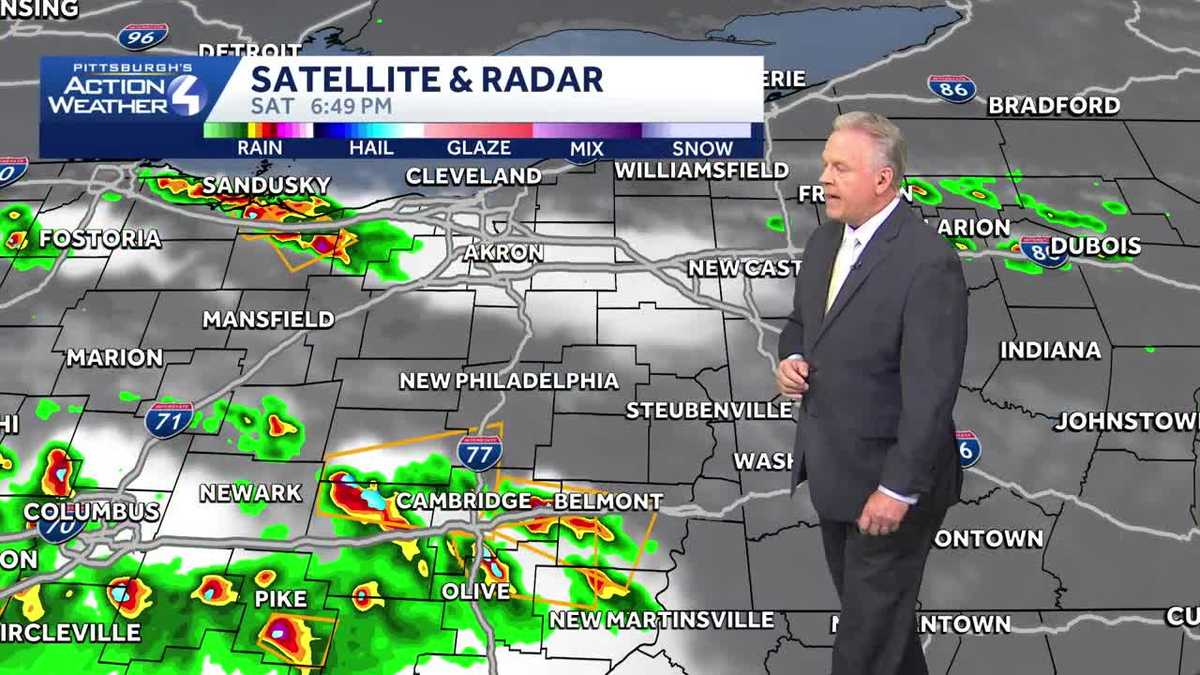 Western Pennsylvania forecast: Rain and storms Saturday