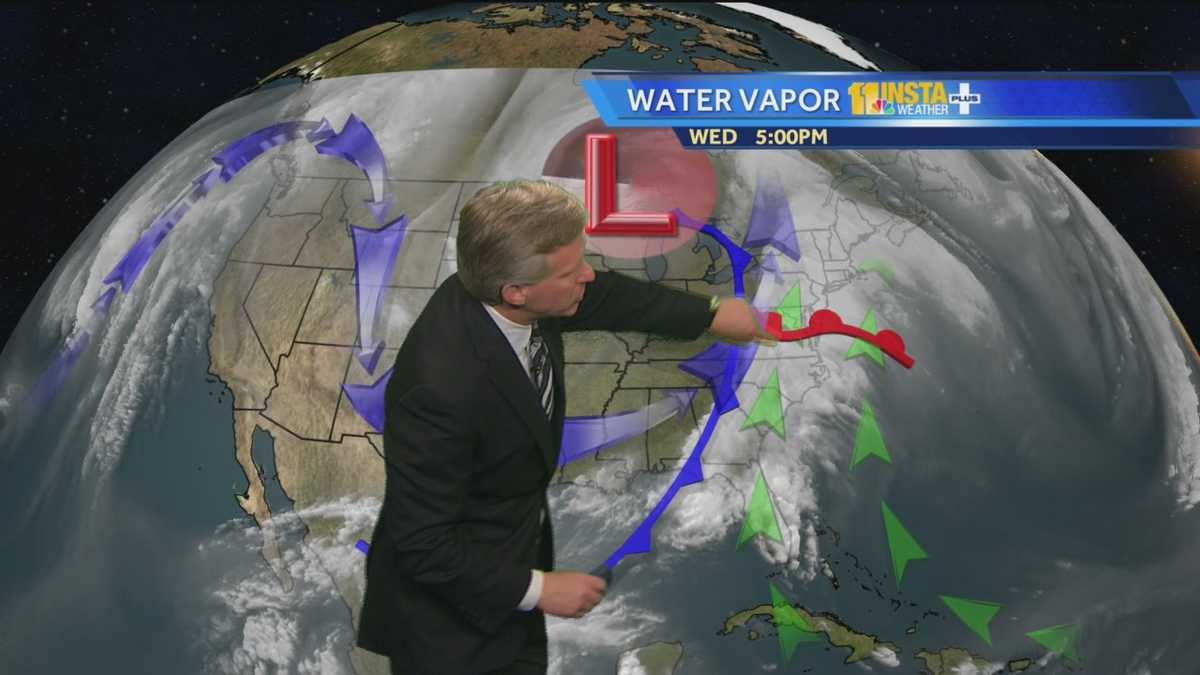 Slow-moving storm delivering significant rain