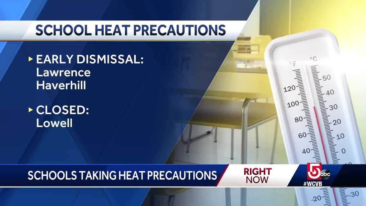 Schools taking heat precautions