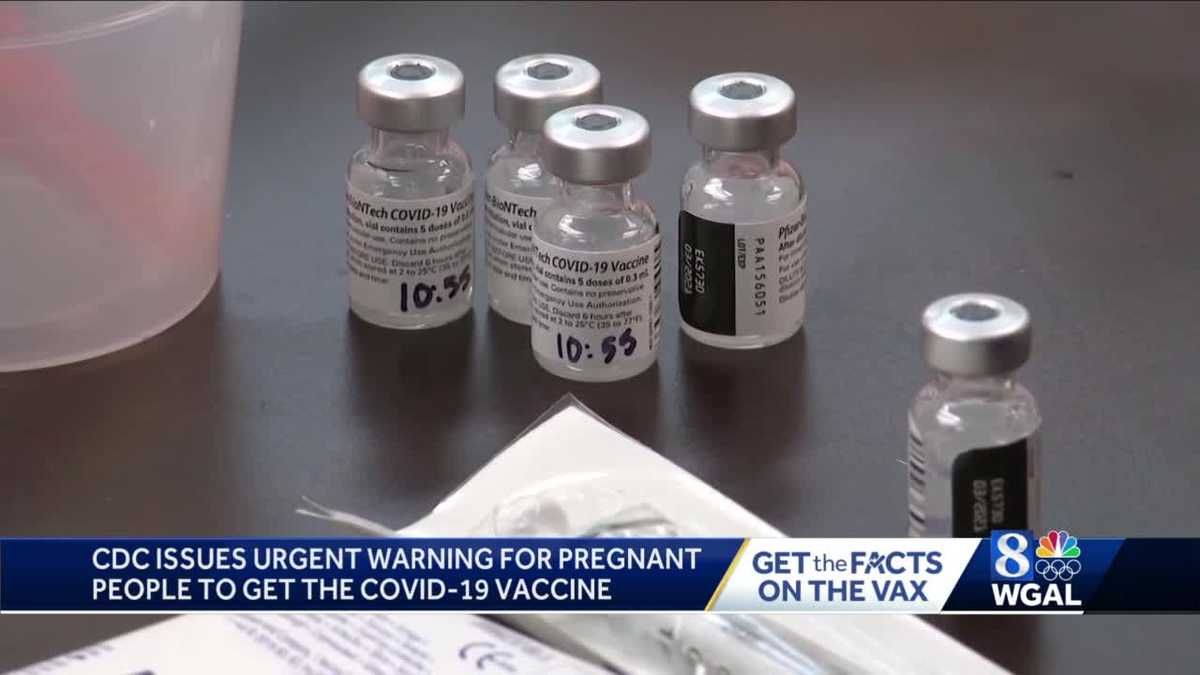 CDC urges pregnant people to get COVID vaccine