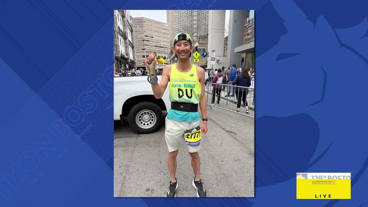 Runner who suffered traumatic brain injury conquers the 2025 Boston ...