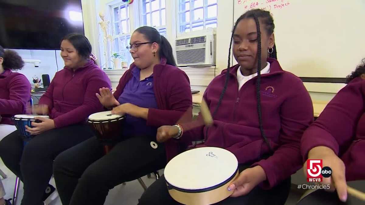 Music therapy programs allow children to express themselves