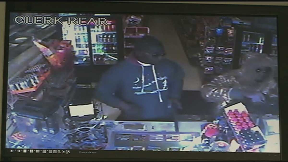 Surveillance video shows Manchester robbery