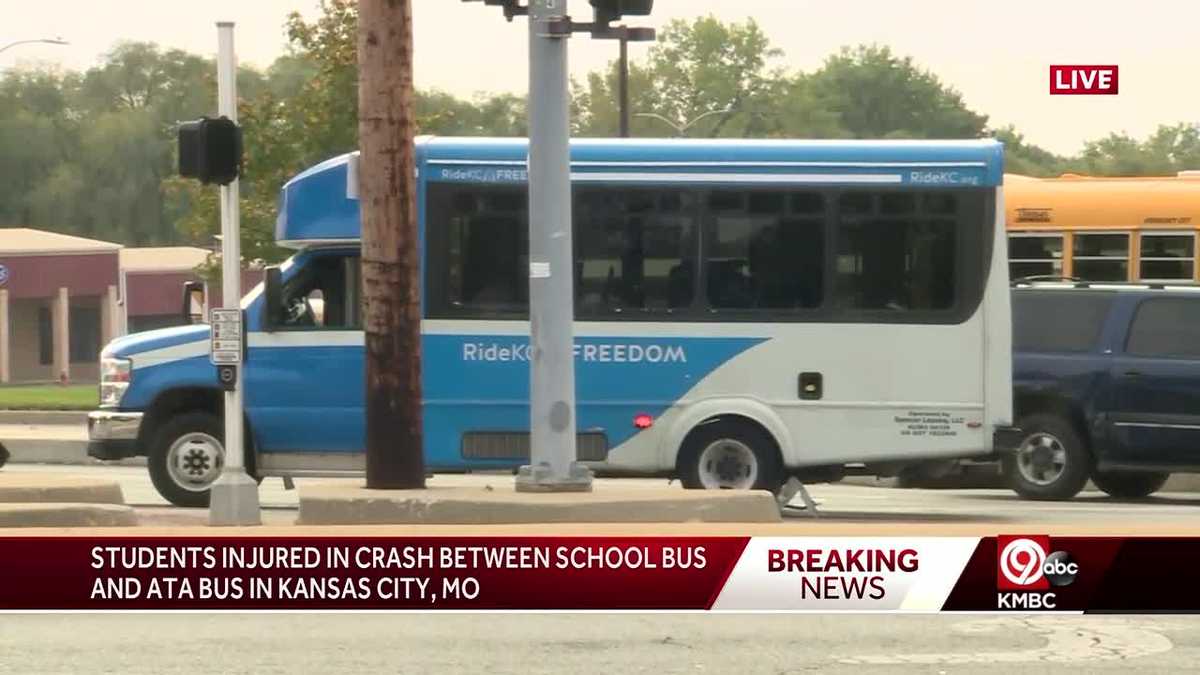 Minor injuries reported after school bus, ATA bus get in accident in ...